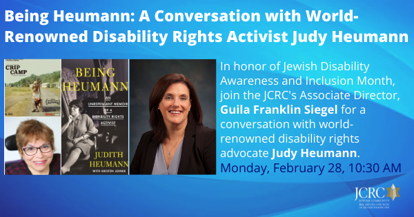 Being Heumann: A Conversation with World-Renowned Disability Rights ...