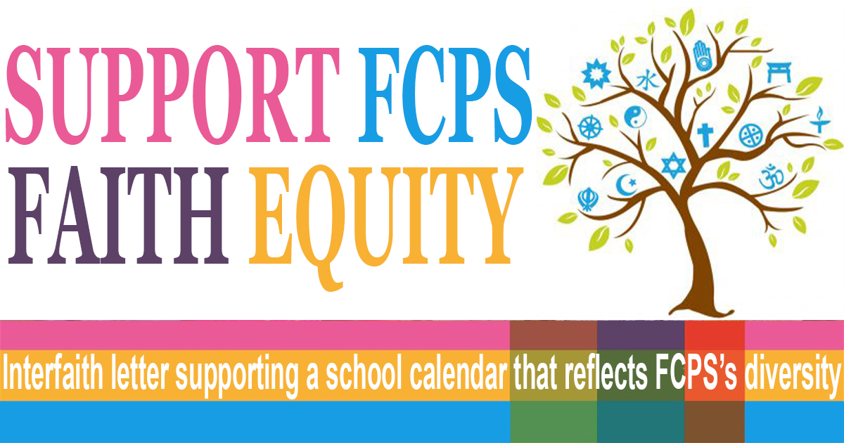 FCPS Interfaith Sign On Letter | Jewish Community Relations Council of ...